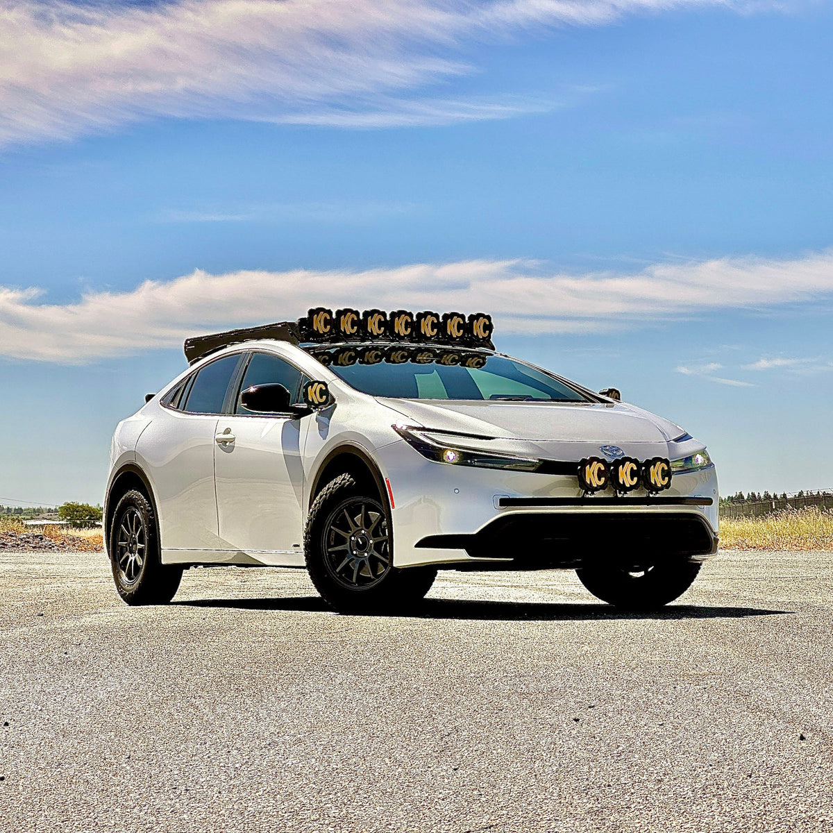 2023-2024 Toyota Prius Aluminum Roof Rack – Prius Offroad